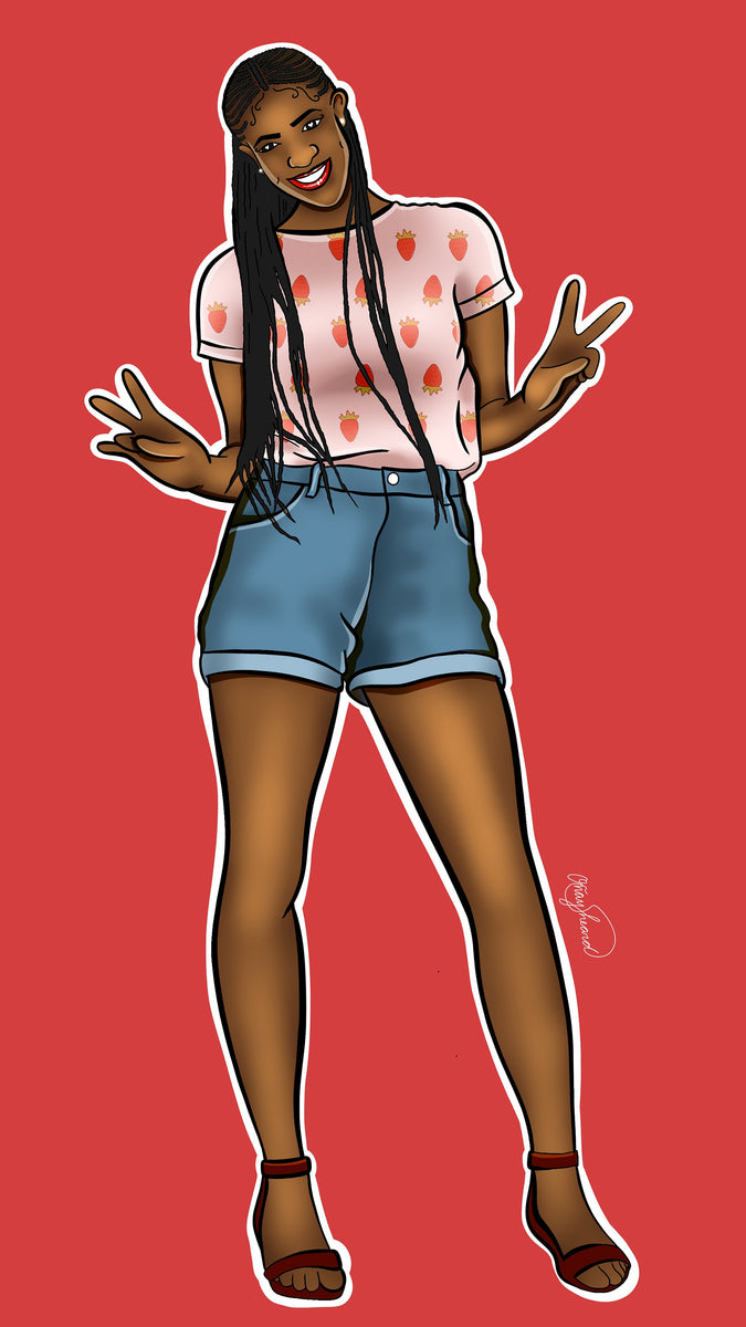 Custom Full Body Drawing – Celestial Boots